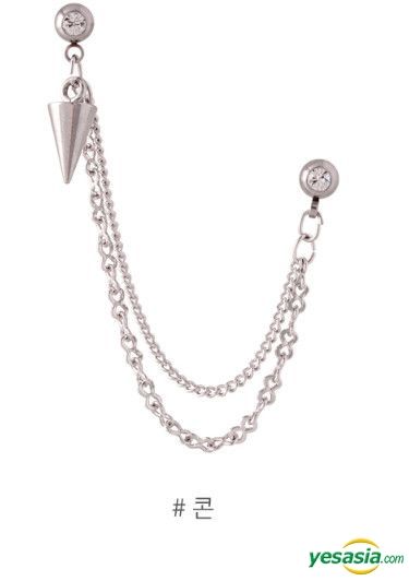 YESASIA : ATEEZ : Kim Hong Joong Style - Beastin Single Piercing (Cone ...