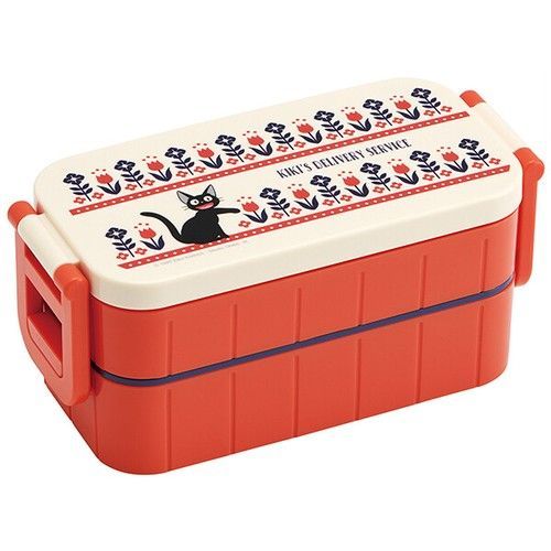 YESASIA: Kiki's Delivery Service 2-Tier Lunch Box 600ml with Chopsticks - Skater - Lifestyle ...