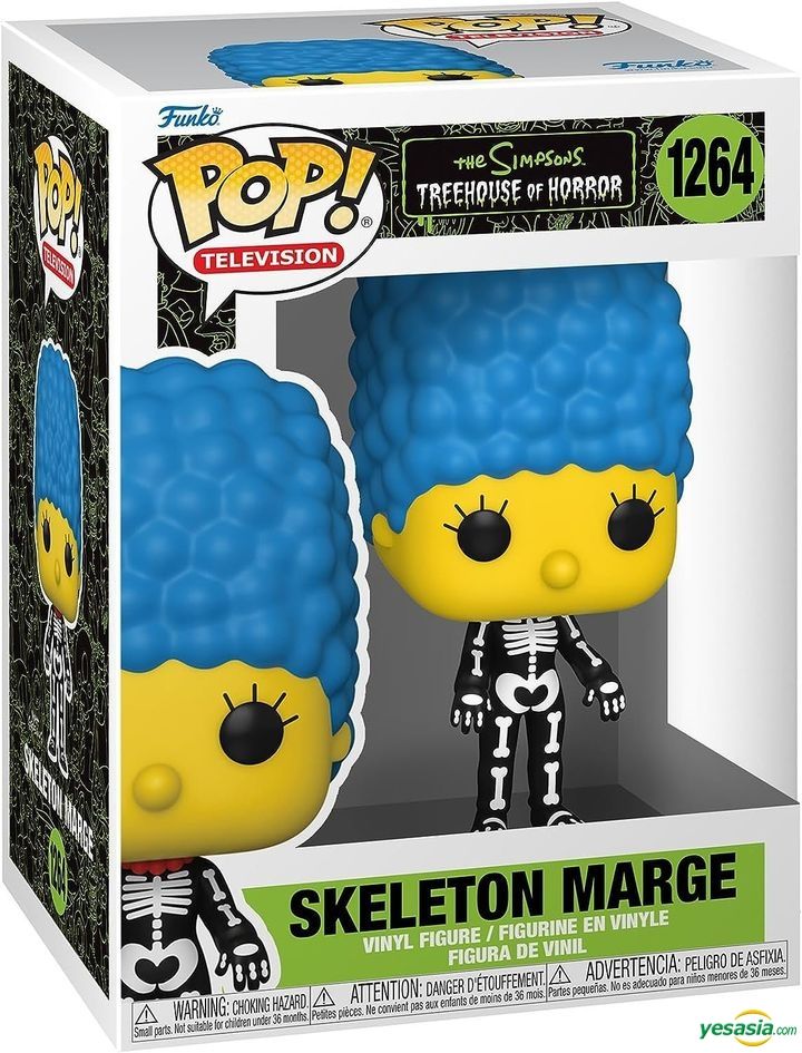 YESASIA: FUNKO POP! TELEVISION: The Simpsons: Skeleton Marge (Vinyl ...