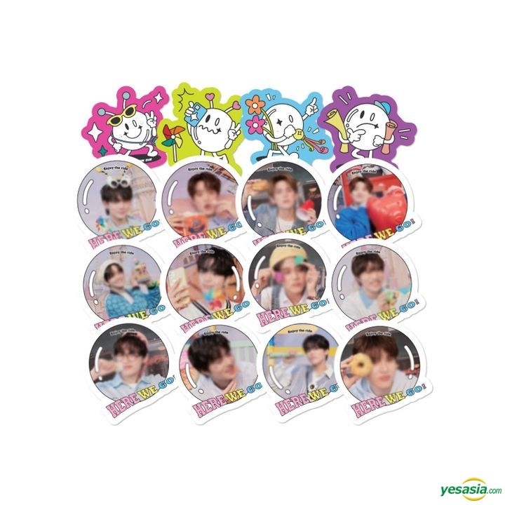 YESASIA: TREASURE World Sticker Set (Ji Hoon) GIFTS,GROUPS,Celebrity ...
