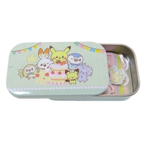 YESASIA: Pokemon Pokepeace Stickers Set with Tin (Blue) - Marimocraft ...