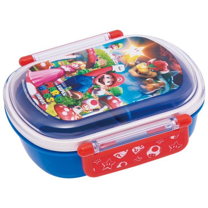 YESASIA: Super Mario Oval Lunch Box 360ml - Skater - Lifestyle & Gifts - Free Shipping