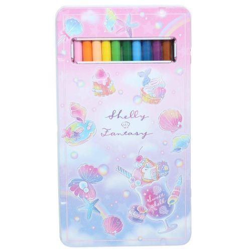 YESASIA: SHELLY FANTASY Color Pencils Set (12 Colors) - Kamio Japan ...