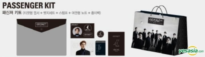 YESASIA: 2015 EXO Concert 'The EXO'luxion' Goods - Passenger Kit (Tao ...