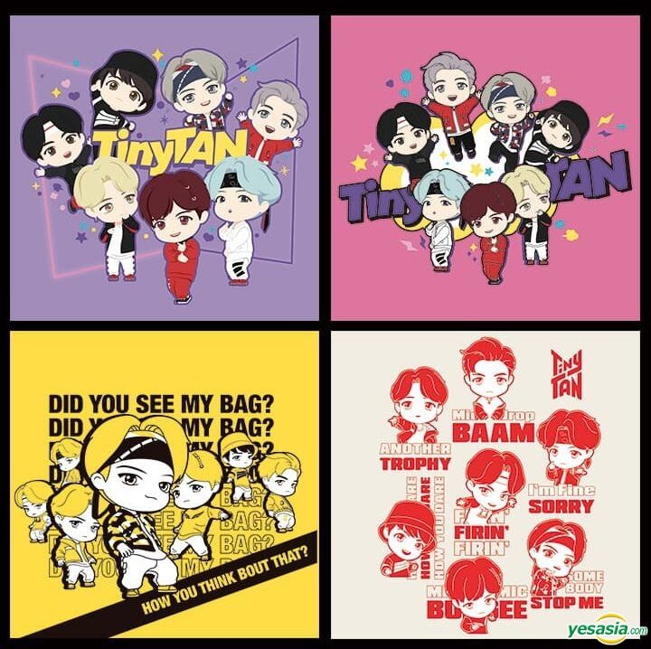 YESASIA: BTS - TinyTAN DIY Painting (Magic Door) (Purple) GIFTS,MALE STARS,Celebrity Gifts ...