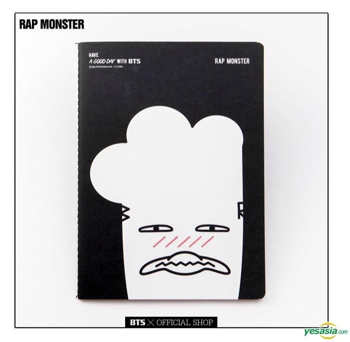 YESASIA : BTS Hip Hop Monster Goods - Notebook-L (Rap Monster) 男明星,精品 ...