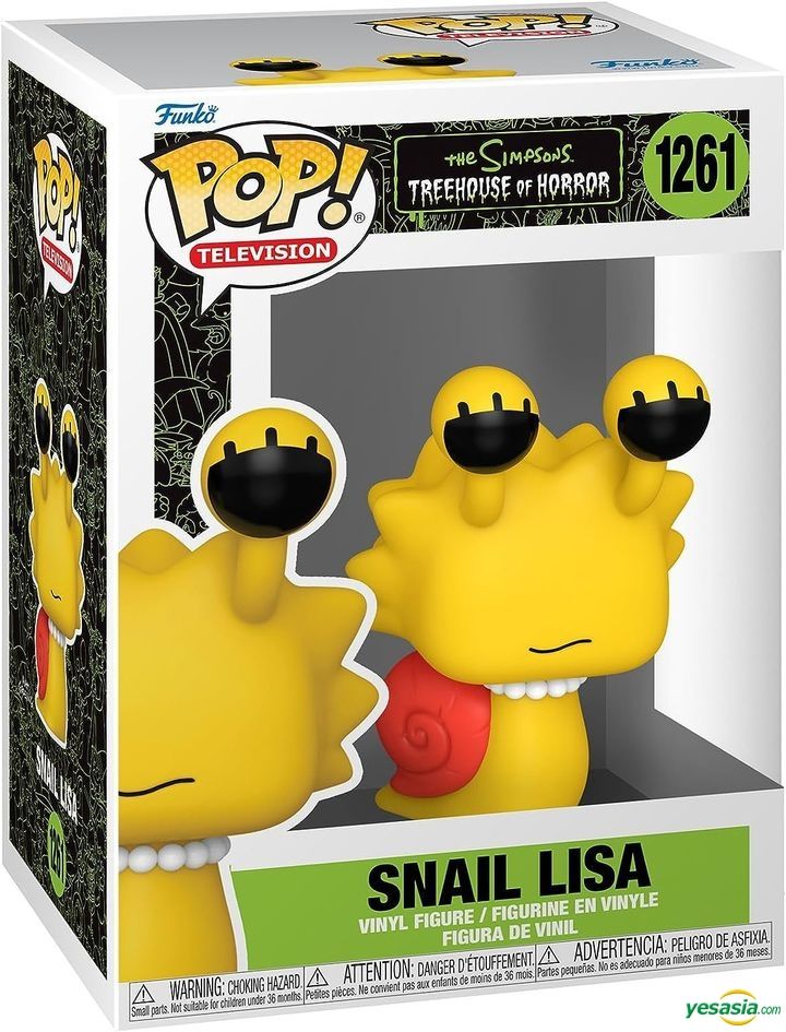 YESASIA: FUNKO POP! TELEVISION: The Simpsons: Snail Lisa (Vinyl Figure ...