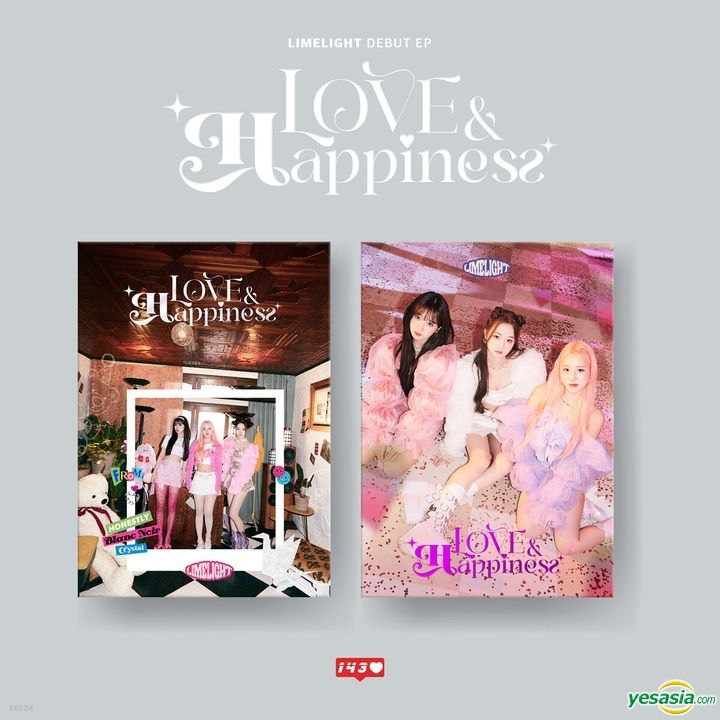 YESASIA: LIMELIGHT Debut EP - LOVE & HAPPINESS (Random Version) Music ...