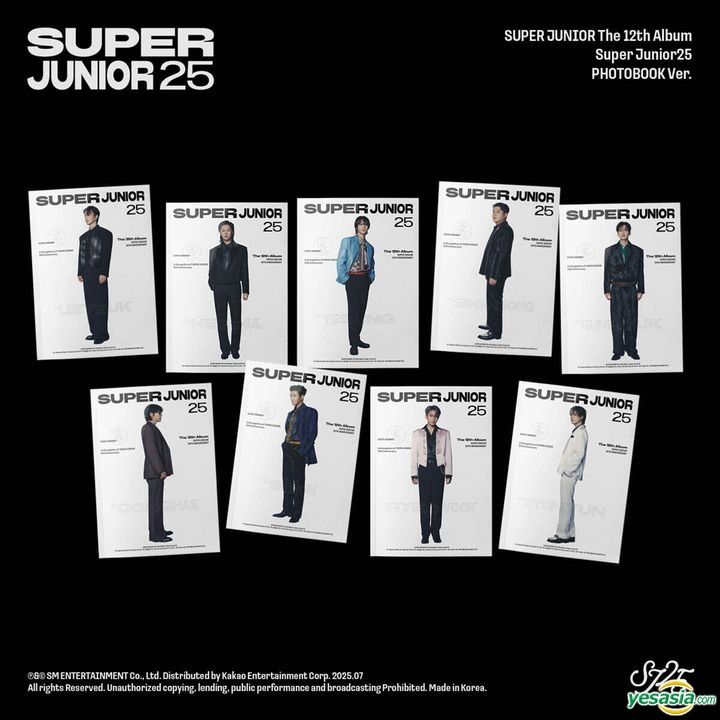 YESASIA: Super Junior Vol. 12 - Super Junior25 (Photobook Version ...