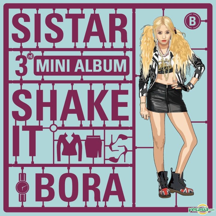 YESASIA: Sistar Mini Album Vol. 3 - Shake It (Bo Ra) Music - Sistar ...