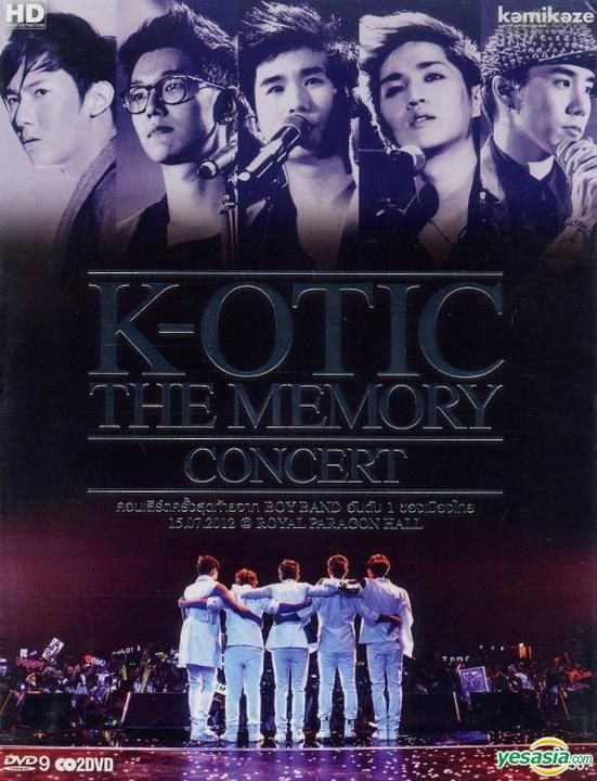 YESASIA: K-OTIC : The Memory Concert (2DVD) (Thailand Version) DVD - K ...