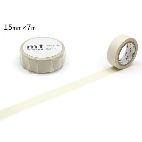 YESASIA: mt Masking Tape : mt 1P Pastel Ivory (15mm×7m) - mt ...