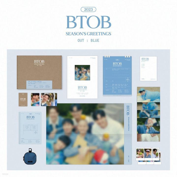 YESASIA: BTOB 2023 Season's Greetings (OUT : BLUE Version) GROUPS ...