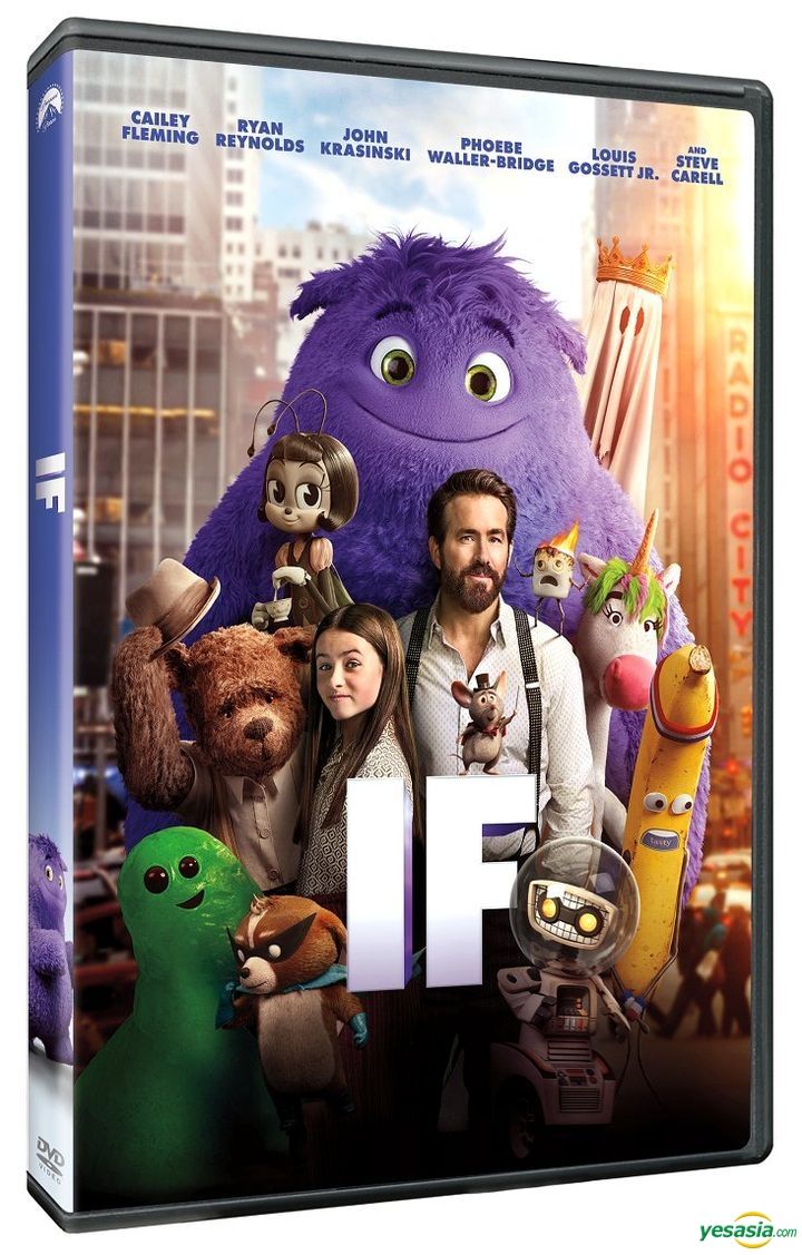 YESASIA: If (2024) (DVD) (Hong Kong Version) DVD - Cailey Fleming, Ryan Reynolds, Manta Lab Ltd ...
