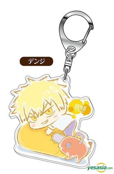 YESASIA: Chainsaw Man : Acrylic Key Ring Hug Meets 01 Denji - Bandai ...