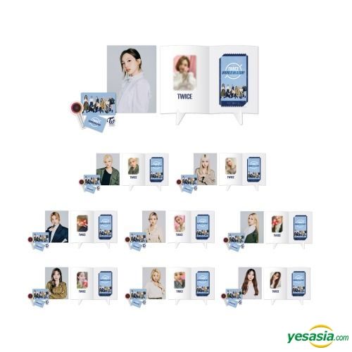 YESASIA: Twice 2020 Online Concert 'World in A Day' Official Goods - Special AR Ticket Set (Mina ...