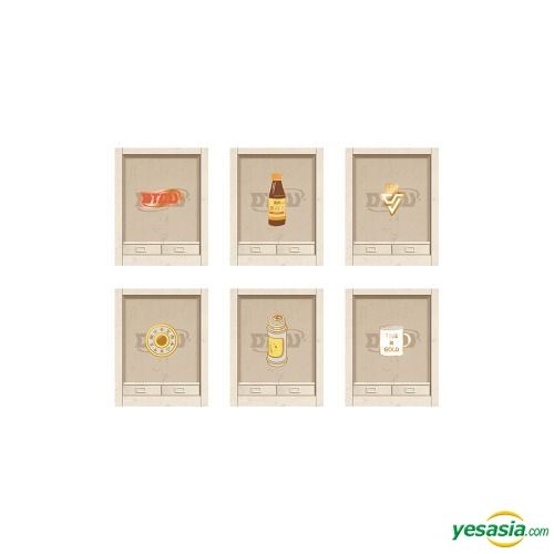 YESASIA: DTCU (The Great Escape) Official Goods - Badge (Safe Dial ...