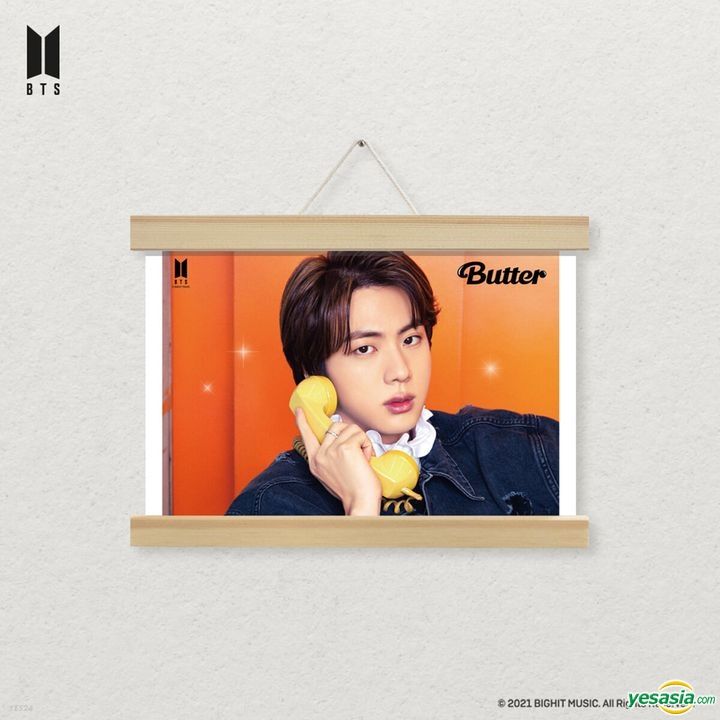 YESASIA: BTS - Butter DIY Cubic Painting Hanging Poster (Jin) GROUPS ...