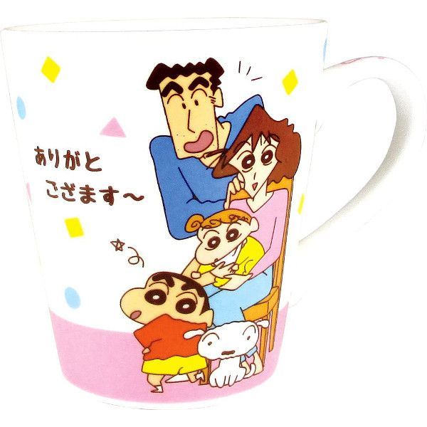 YESASIA: Image Gallery - Crayon Shin-Chan Ceramic Mug (Thankyou)