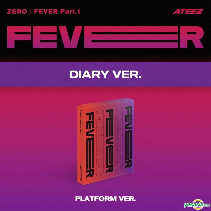 YESASIA: ATEEZ - ZERO : FEVER PART.1 (PLATFORM VER.) (DIARY VER.) (Reissue) - ATEEZ, KQ ...
