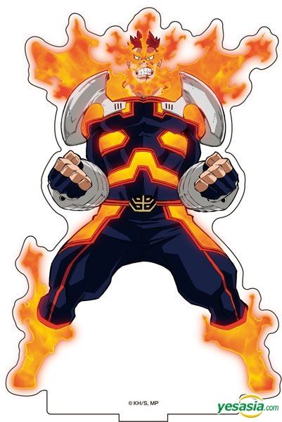 YESASIA: My Hero Academia : Big Acrylic Stand (Battle Ver.) 4. Endeavor ...