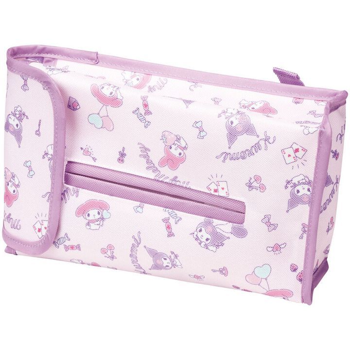YESASIA: My Melody & Kuromi Tissue Box Cover - Skater - Lifestyle ...