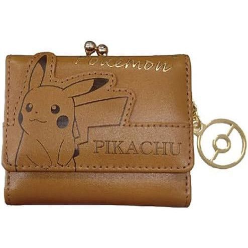 YESASIA: Pokemon Kuchigane Wallet (Brown) - Sunart - Lifestyle & Gifts ...
