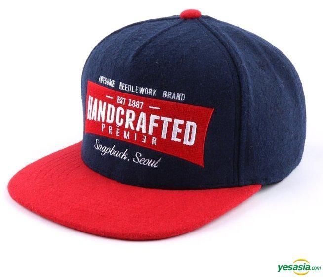 YESASIA: Melton Wide Snapback (Navy) GIFTS,PHOTO/POSTER,Accessories ...