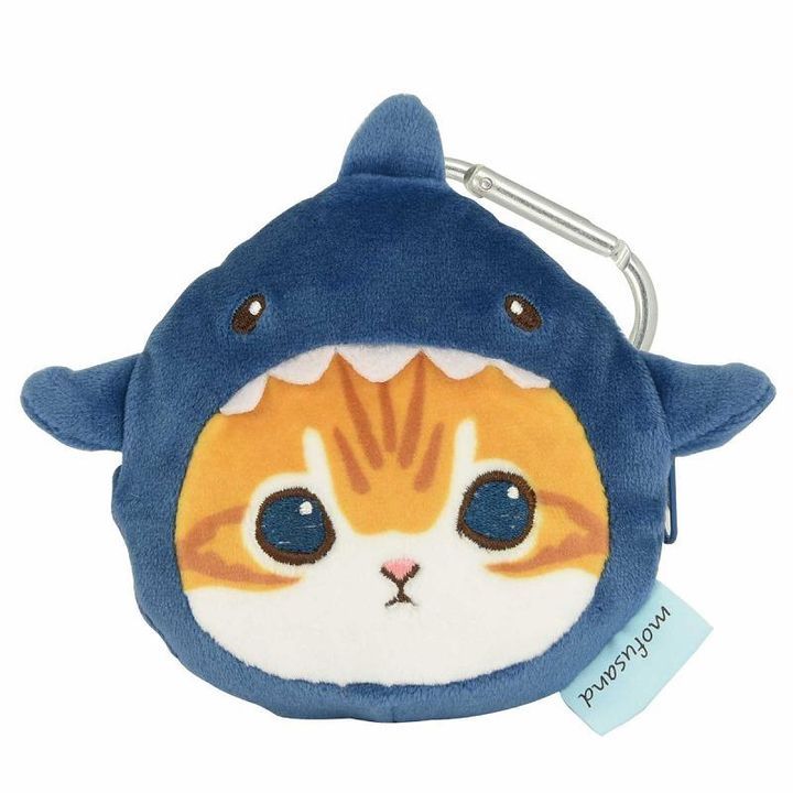 YESASIA: mofusand Plush Pouch (Shark) - Gourmandise - Lifestyle & Gifts ...