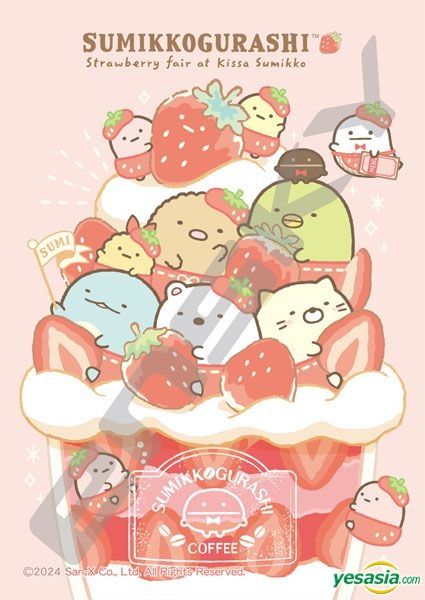 YESASIA: Sumikko Gurashi : Strawberry Fair at Cafe Sumikko (Parfait ... YESASIA: Sumikko Gurashi : Strawberry Fair at Cafe Sumikko (Parfait ...