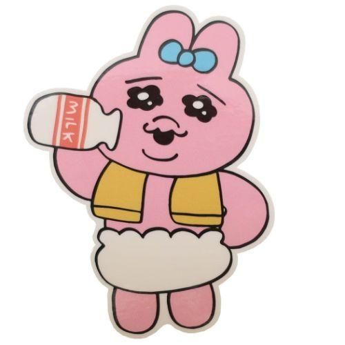 YESASIA: Opanchu Usagi Sticker (Milk) - Kamio Japan - Lifestyle & Gifts ...