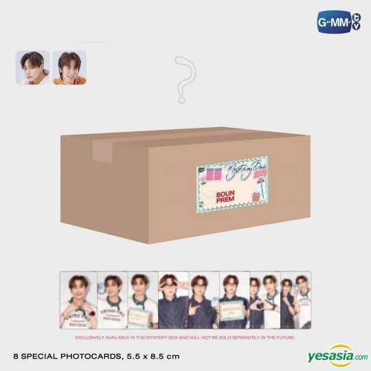 YESASIA: GMMTV : Mystery Box 2025 - Boun & Prem PHOTO/POSTER,Celebrity Gifts - Boun Noppanut ...