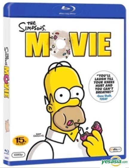 YESASIA: The Simpsons Movie (Blu-ray) (Limited Edition) (Korea Version ...