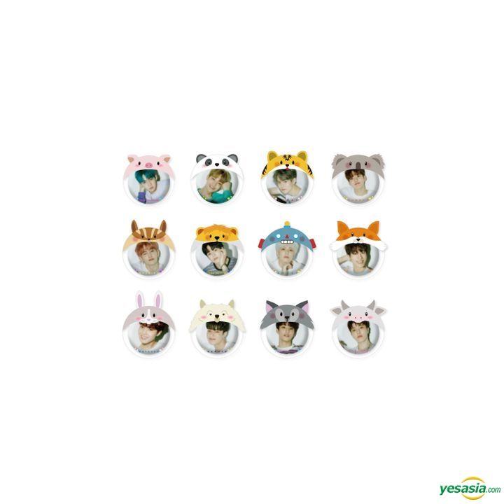 YESASIA: TREASURE 'I Love You' Official Goods - Pin Button + Cover Set ...