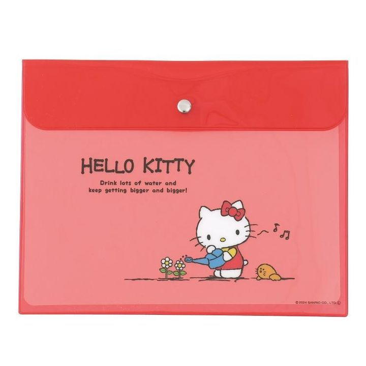 YESASIA: Hello Kitty A5 Clear Document Pouch - TANBAYA - Lifestyle ...