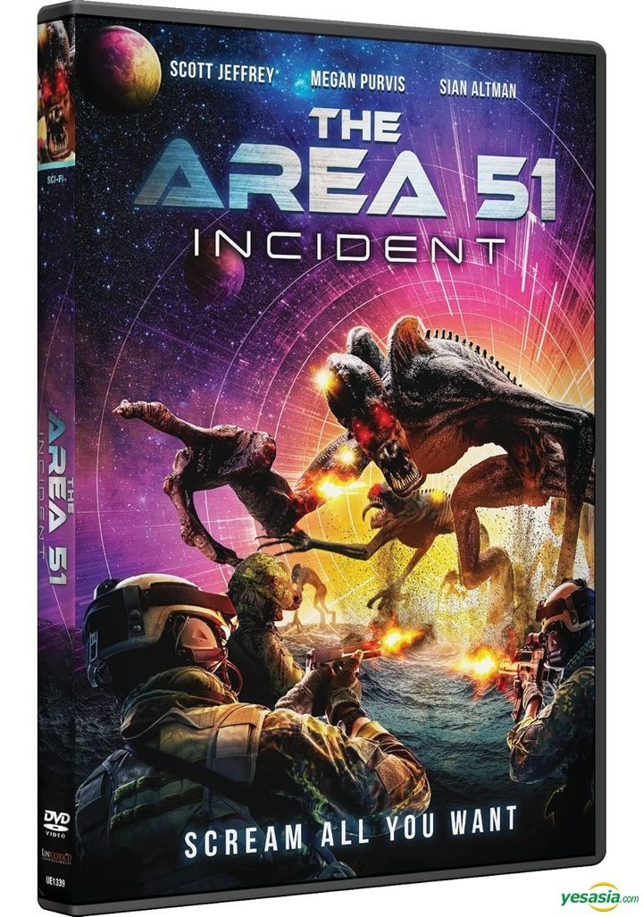 YESASIA: The Area 51 Incident (2022) (DVD) (US Version) DVD - Megan Purvis, Sian Altman ...
