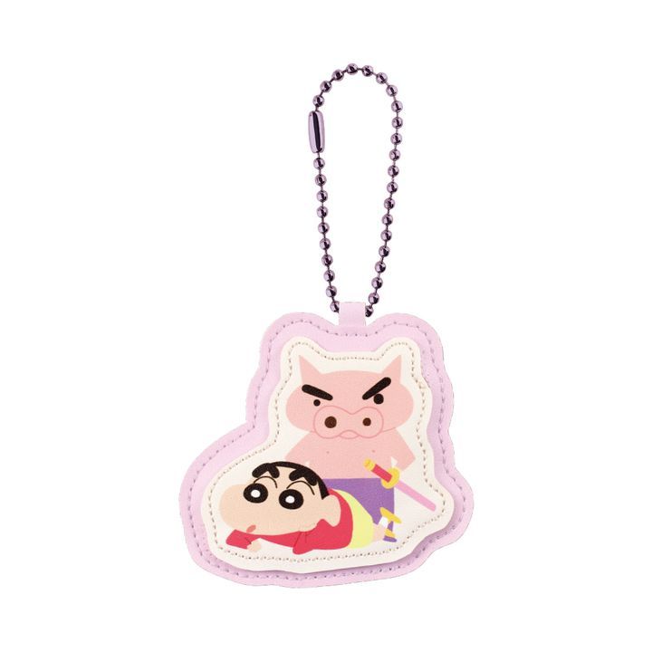 YESASIA: Crayon Shin-Chan Name Tag with Keychain (Buriburizaemon) - T'S ...