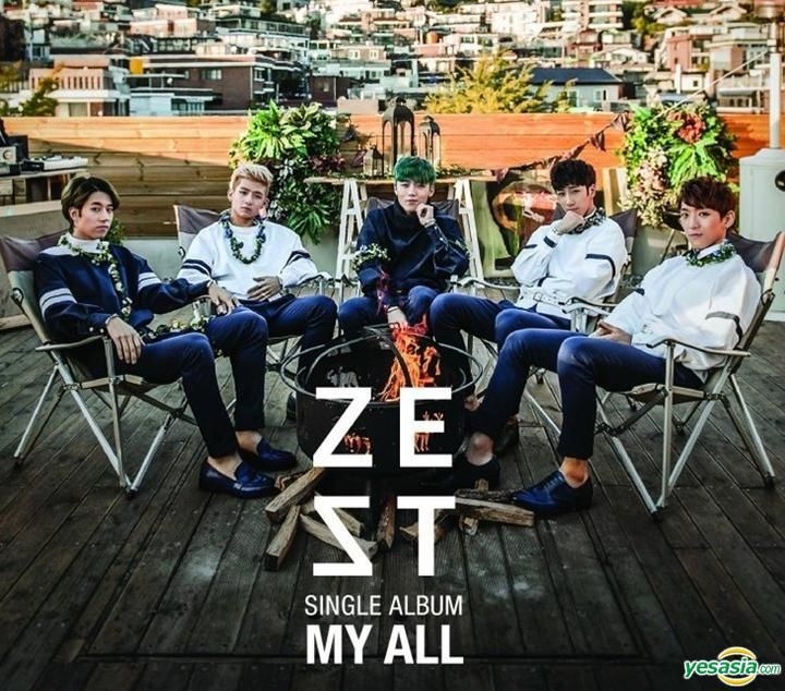 YESASIA: ZEST Single Album - My All (All Members Autographed CD ...