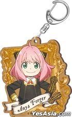 YESASIA : Spy x Family : Vintage Series Wood Plate Key Ring Anya Forger ...