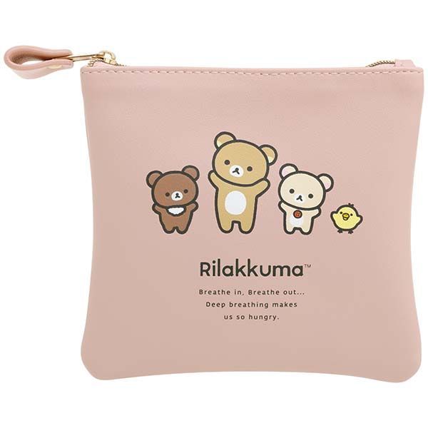 YESASIA: San-X Rilakkuma Flat Pouch (NEW BASIC RILAKKUMA Vol.2) - San-X ...
