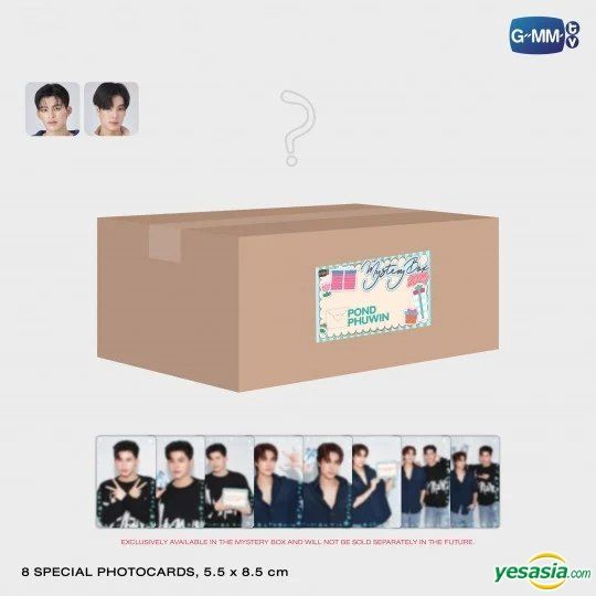 YESASIA : GMMTV : Mystery Box 2025 - Pond & Phuwin Celebrity Gifts,海报/写真集 - Pond Naravit ...