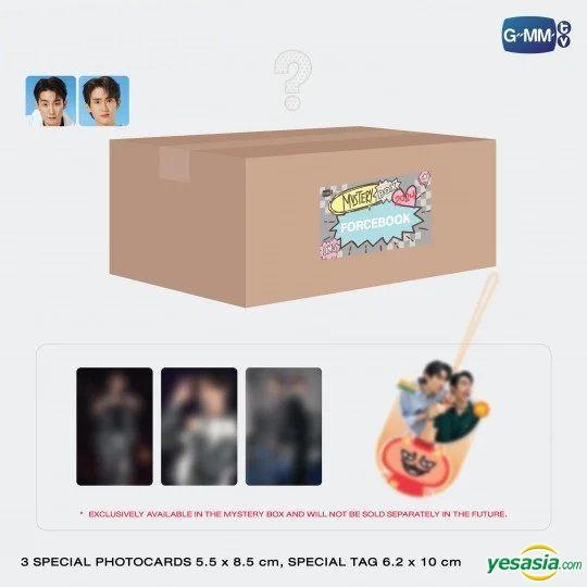 YESASIA: GMMTV : Mystery Box 2024 - Force & Book PHOTO ALBUM,MALE STARS,PHOTO/POSTER,Celebrity ...