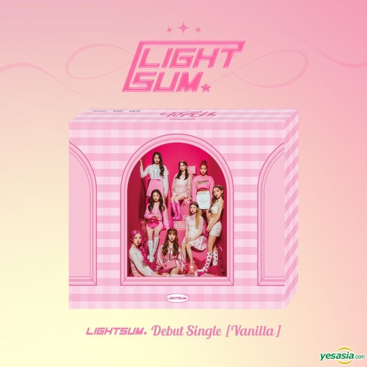 YESASIA: LIGHTSUM Debut Single Album - Vanilla CD - LIGHTSUM, CUBE Entertainment - Korean Music ...