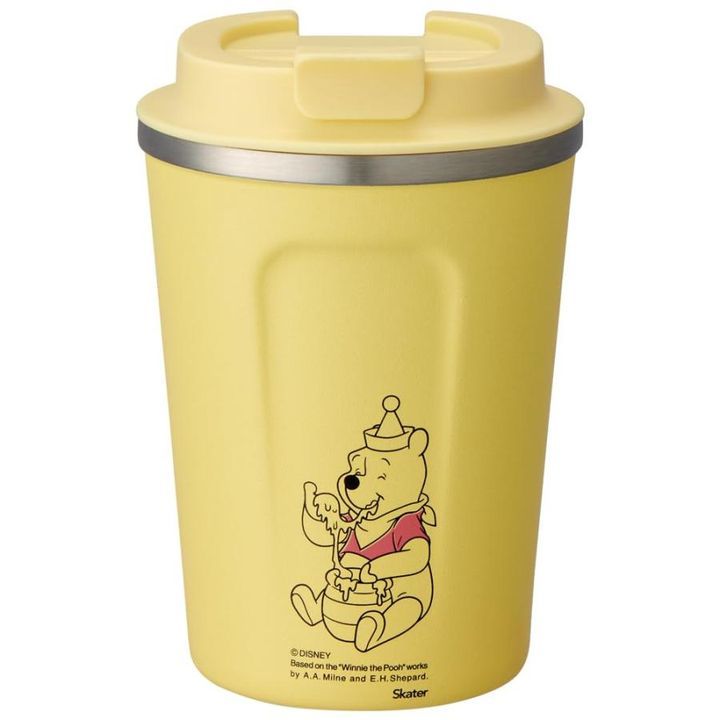 YESASIA: Winnie the Pooh Stainless Coffee Tumbler S (Café) - Skater ...
