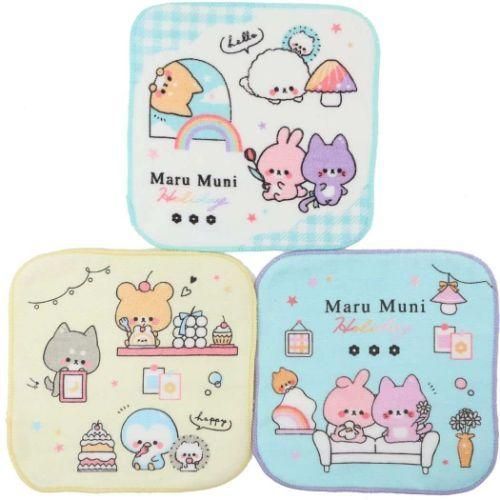 YESASIA: MARU MUNI HOLIDAY Towels Set (3 Pieces) - Kamio Japan ...