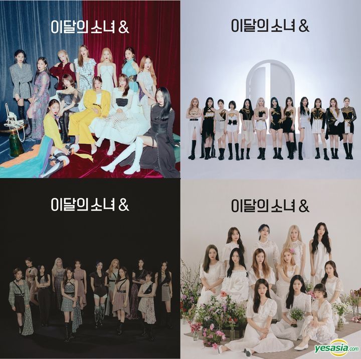YESASIA: Loona Mini Album Vol. 4 - [&] (A + B + C + D Version) CD ...
