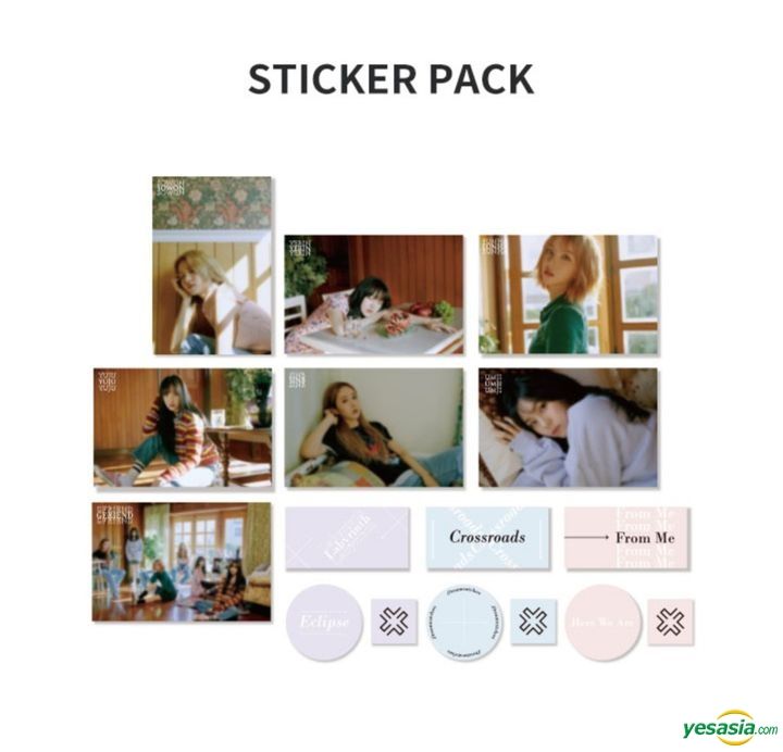 YESASIA: GFRIEND 'Labyrinth' Official Goods - Sticker Pack GIFTS,GROUPS ...