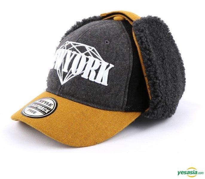 YESASIA: Diamond & New York Cap (Gray) GIFTS,PHOTO/POSTER,Celebrity ...