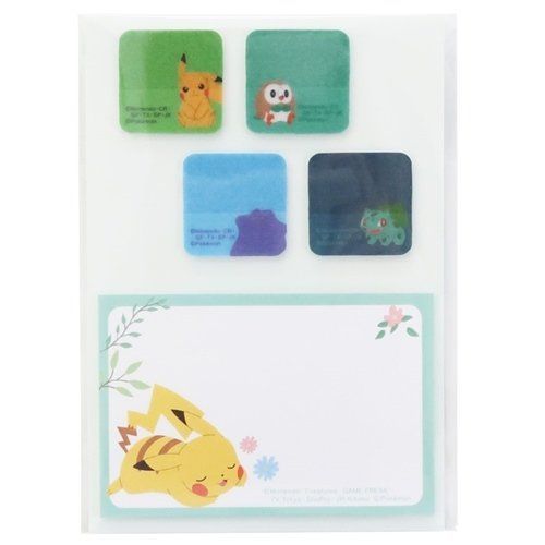 YESASIA: Pokemon Stickey Notes (Botanical) - Marimocraft - Lifestyle ...