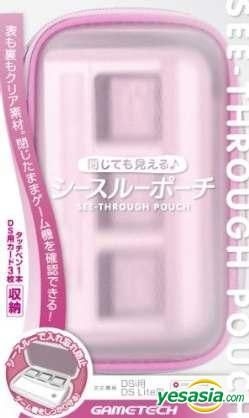 YESASIA: DSi See-Through Pouch (Clear Pink) (Japan Version) - Nichigan ...